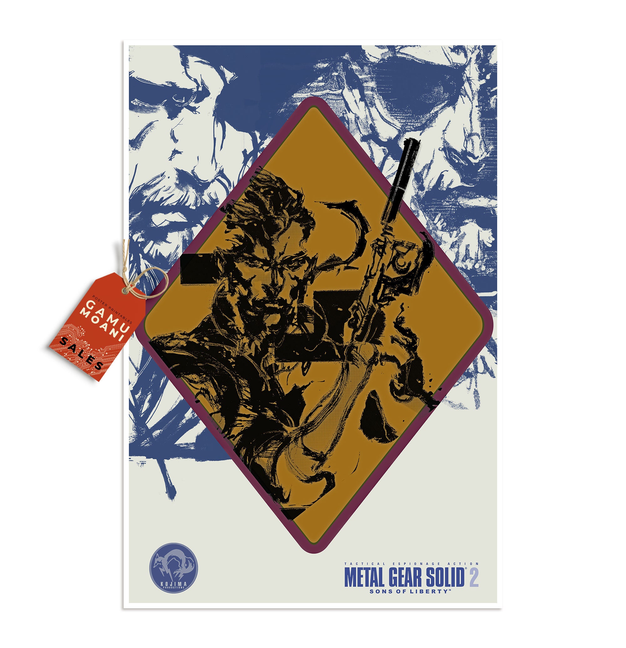 Metal Gear Solid, Metal Gear Solid Poster, Metal Gear Solid Poster Set ...