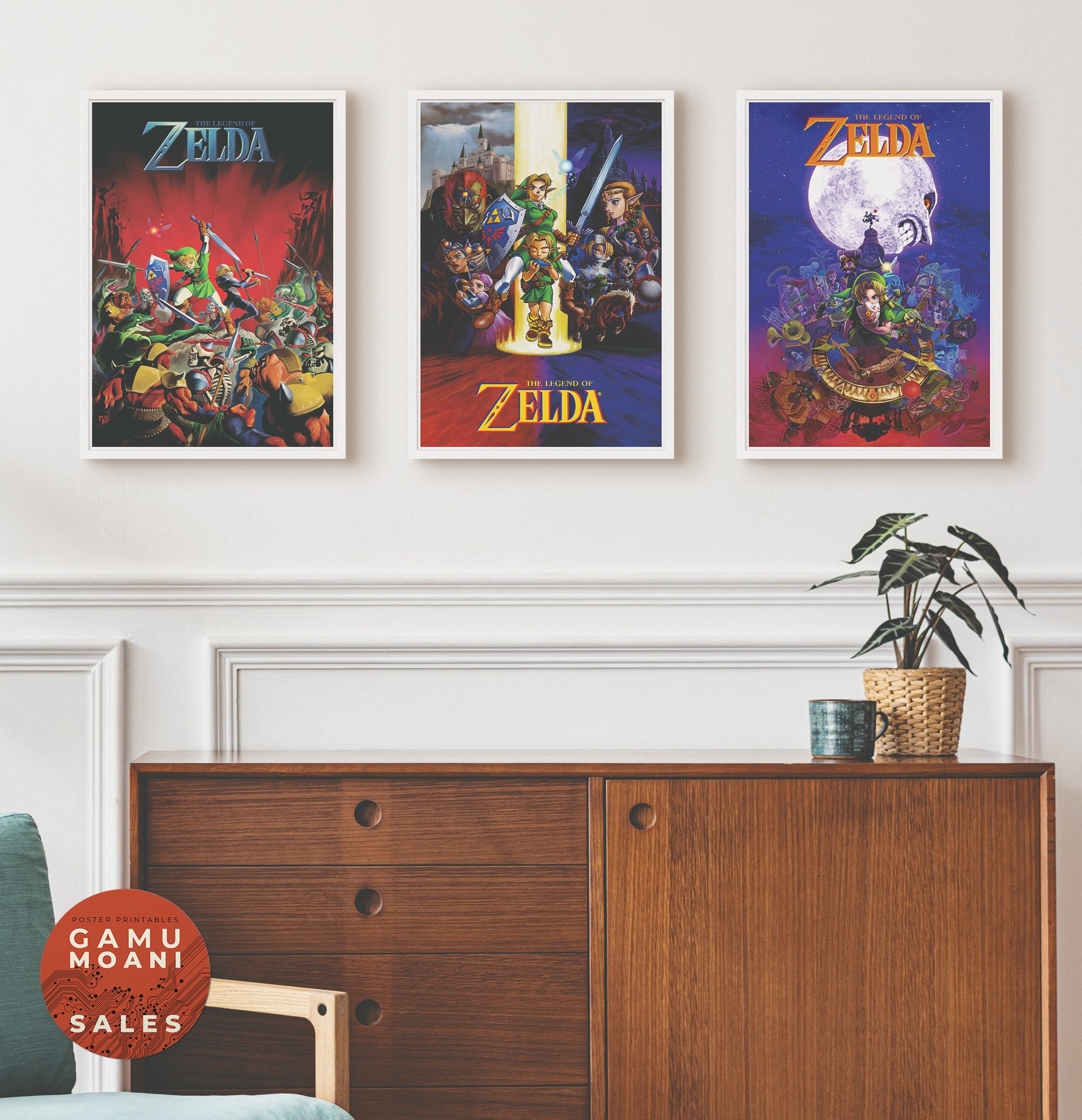 Zelda Poster, Legend of Zelda Poster, Legend of Zelda: Ocarina of Time ...