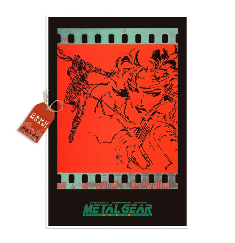 Metal Gear Solid, Metal Gear Solid Poster, Metal Gear Solid Poster Set ...
