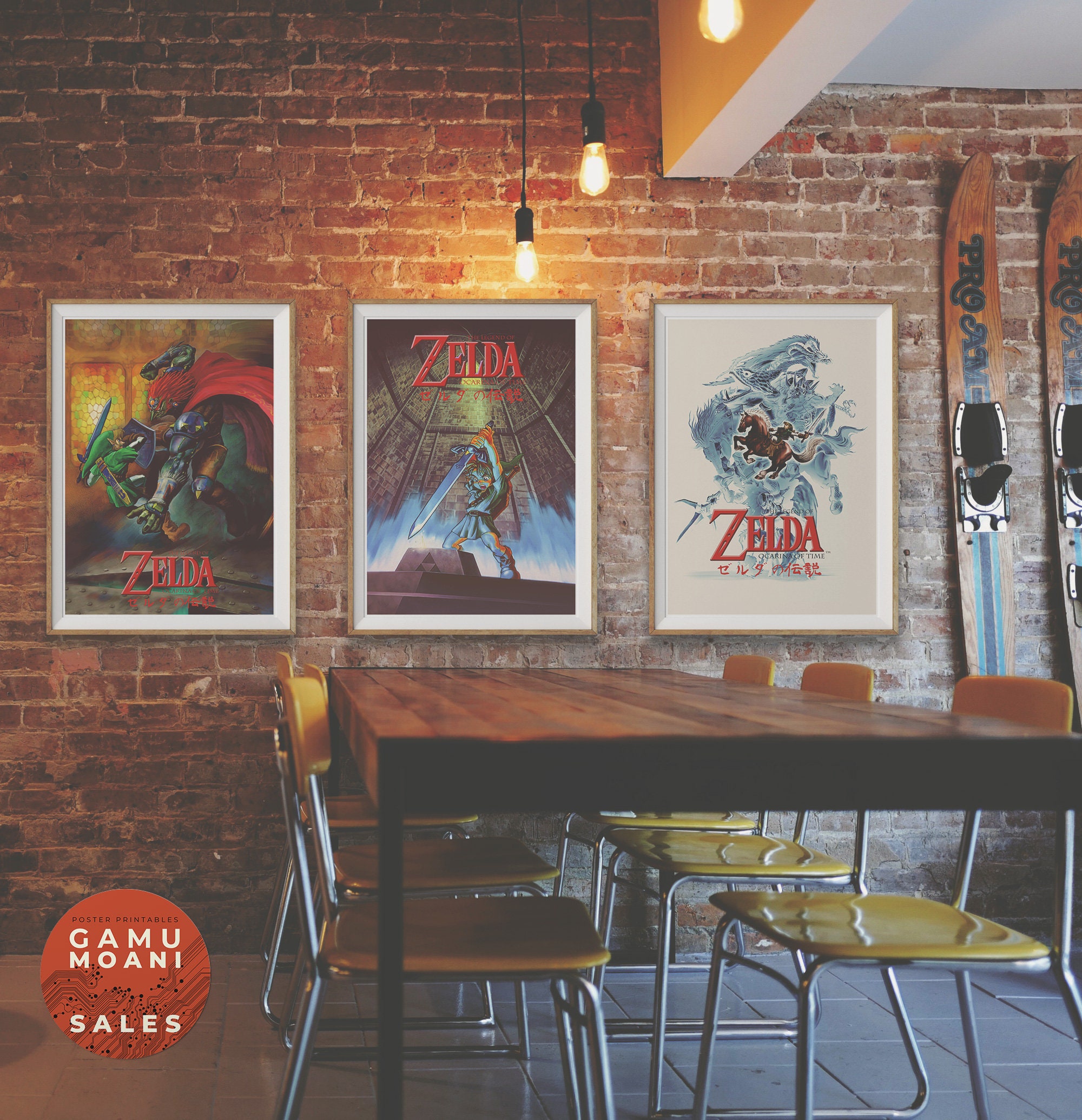 Zelda Poster, Legend of Zelda Poster, Legend of Zelda Ocarina of Time ...