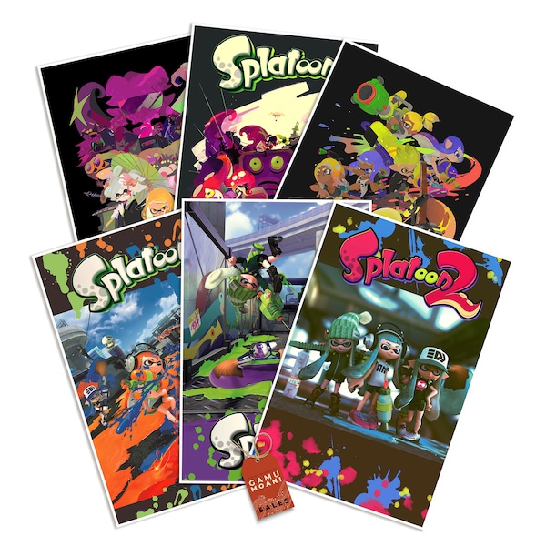 Splatoon Printable - Etsy