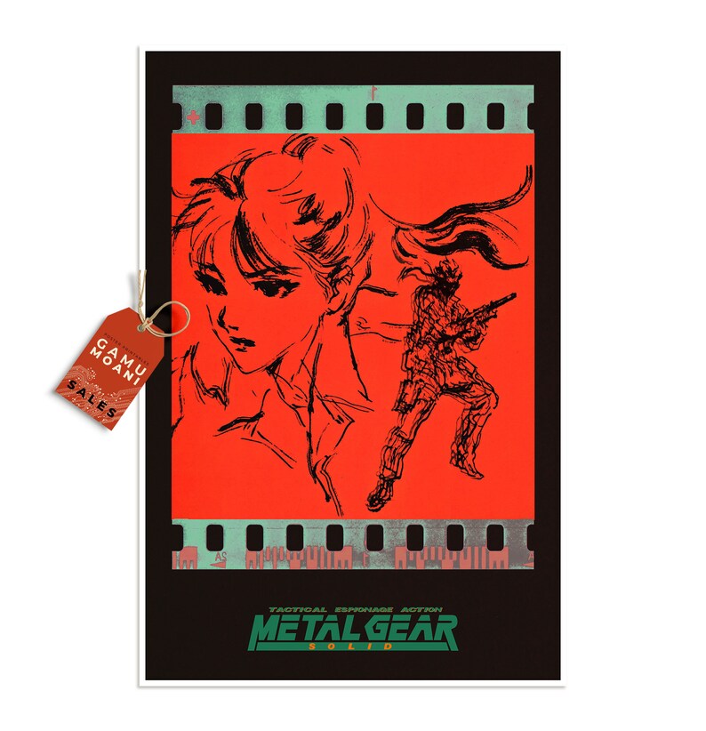 Metal Gear Solid, Metal Gear Solid Poster, Metal Gear Solid Poster Set ...
