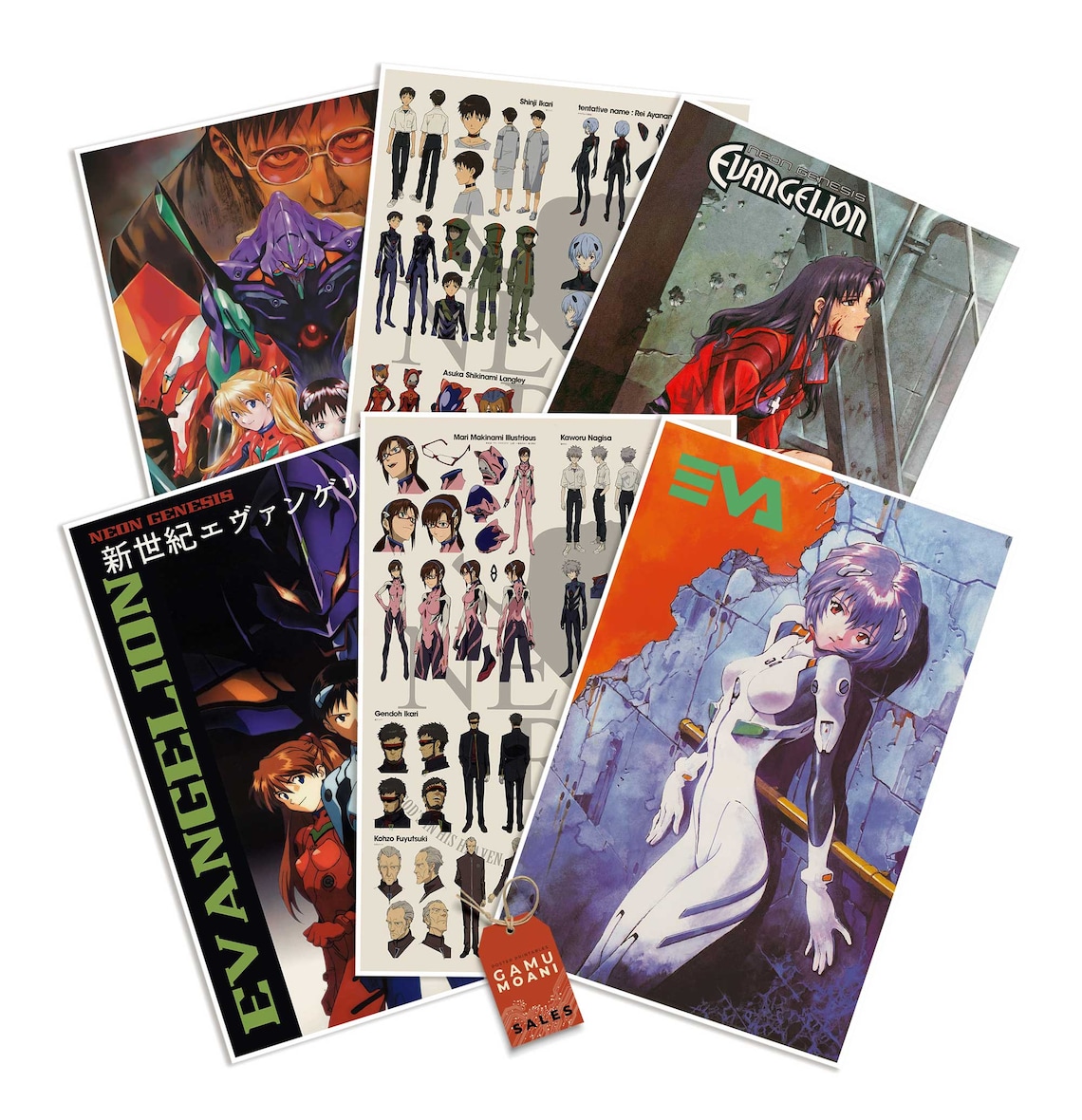Evangelion Posters: Stunning Artwork of Eva Units, Rei Ayanami and ...