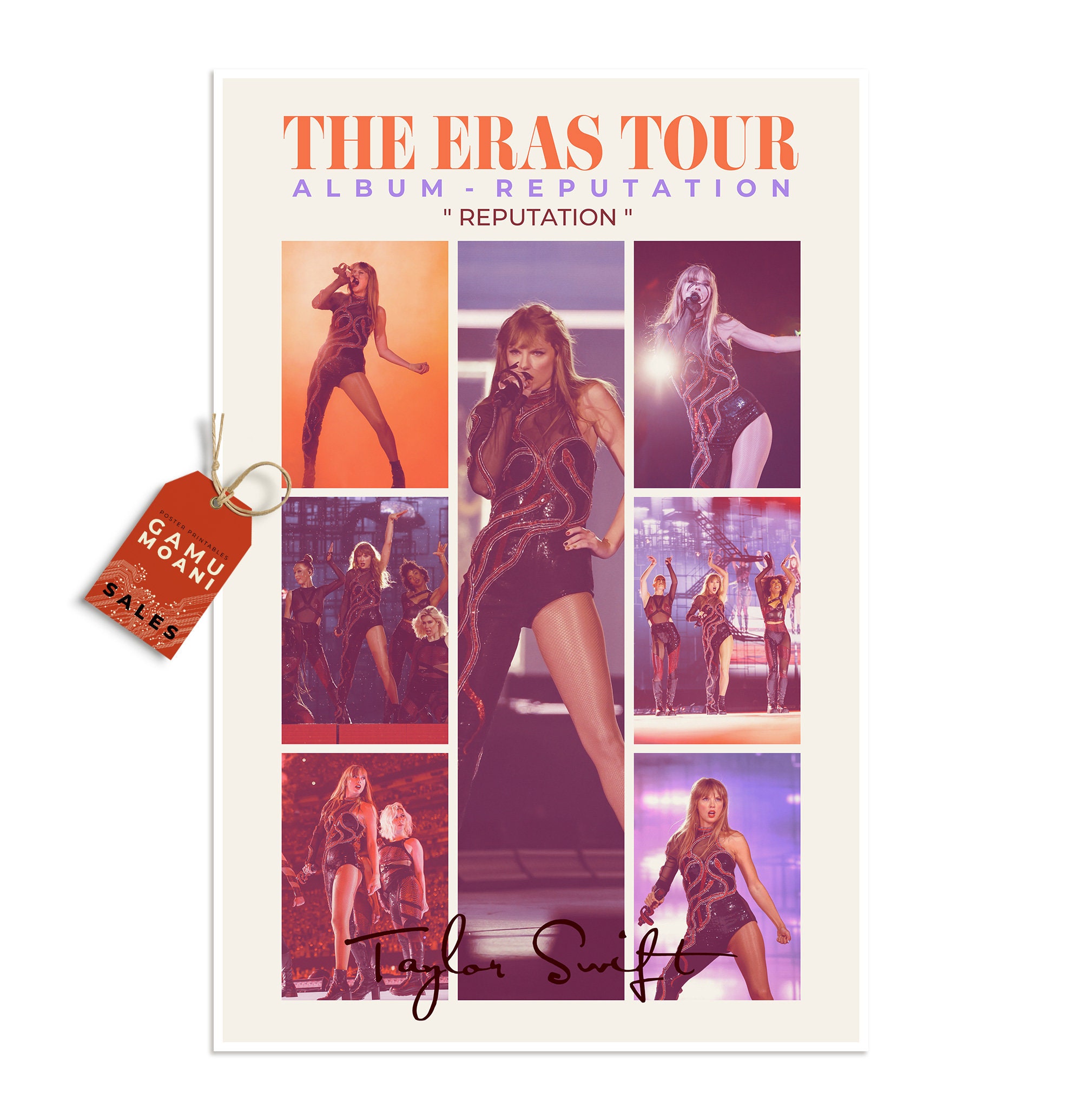 Eras Tour Poster, Taylor Swift Poster, the Eras Tour Taylor Swift ...