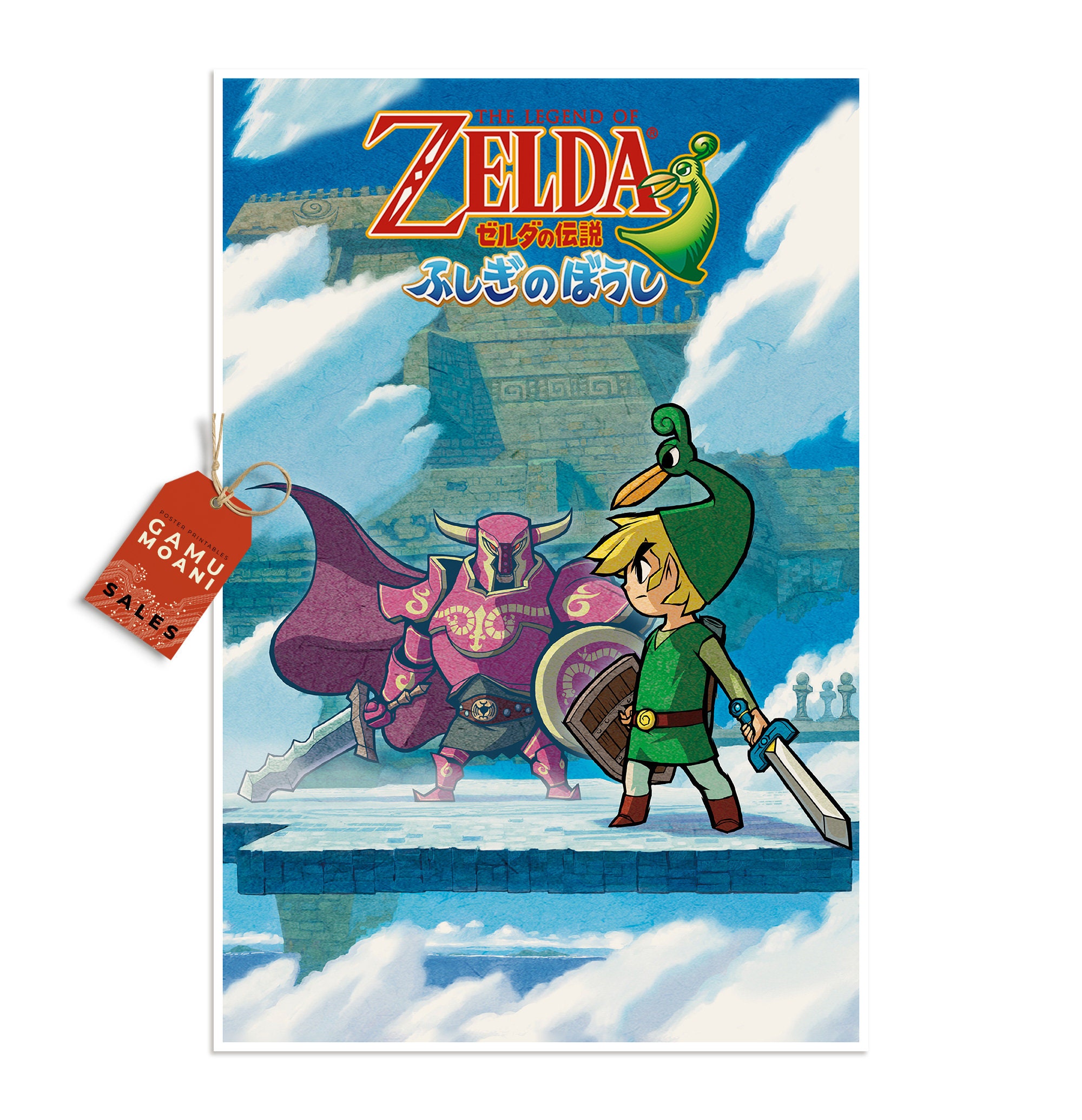Zelda Poster, Legend of Zelda Poster, Zelda Twilight Princess Poster ...