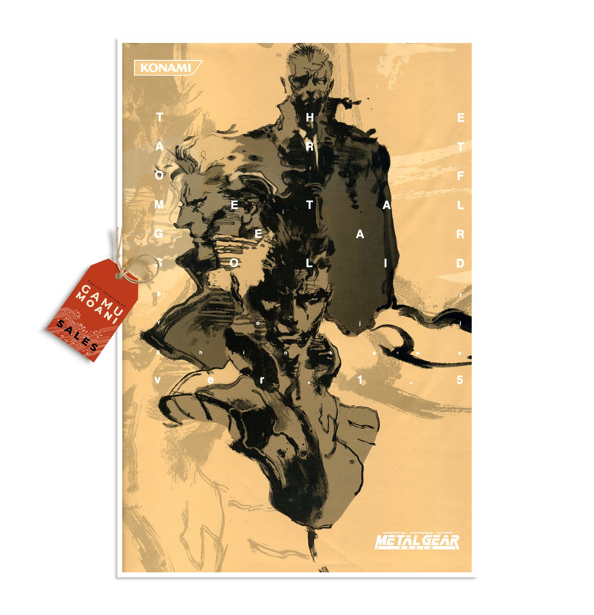 Metal Gear Solid, Metal Gear Solid Poster, Metal Gear Solid Poster Set ...