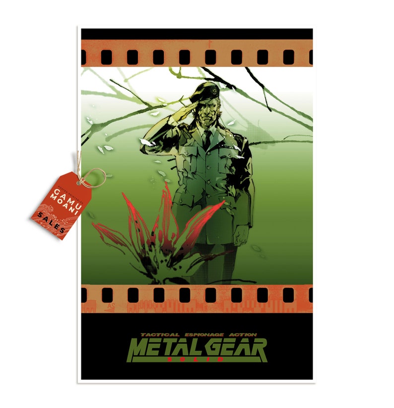 Metal Gear Solid, Metal Gear Solid Poster, Metal Gear Solid Poster Set ...