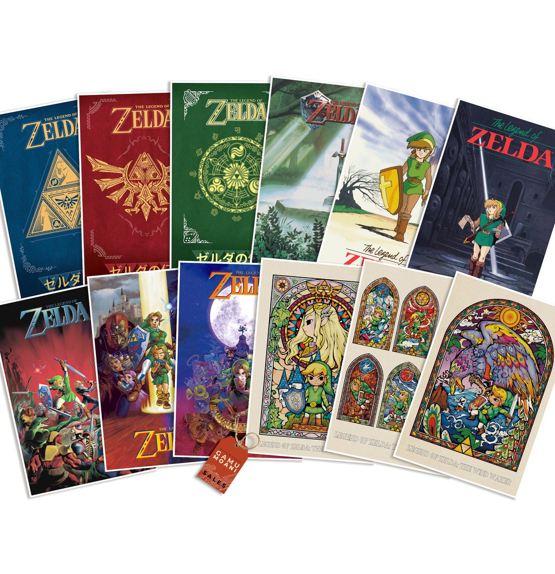 Zelda Poster, Legend of Zelda Poster, Link Poster, Ocarina of Time ...