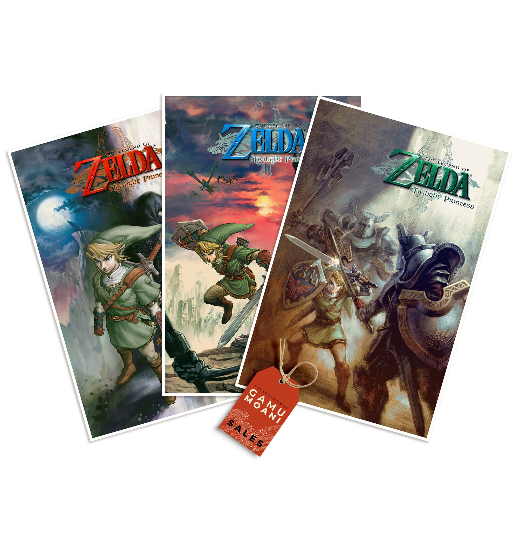 Zelda Poster, Legend of Zelda Poster, Legend of Zelda Twilight Princess ...