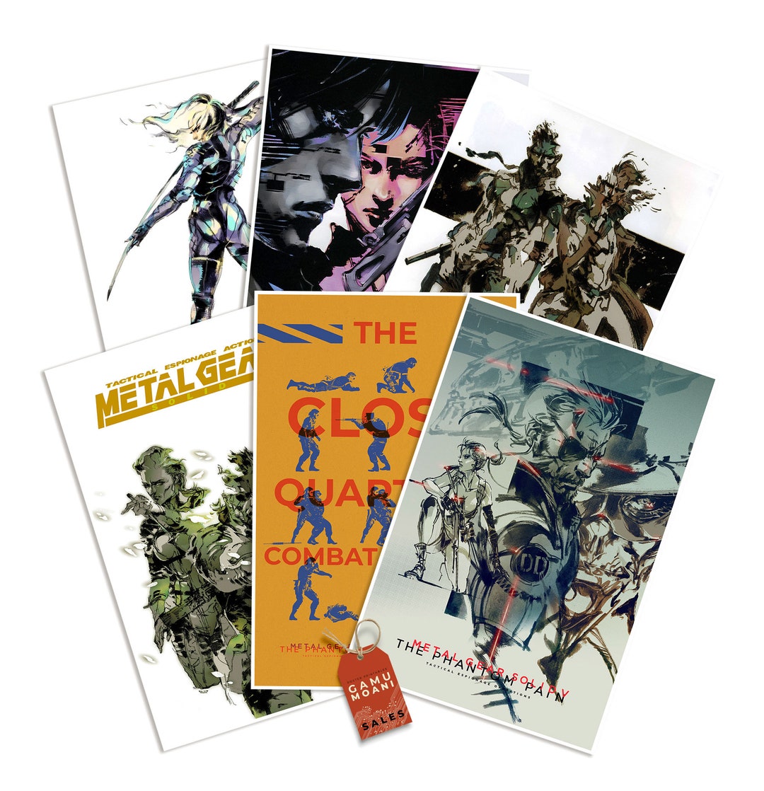 Metal Gear Solid Metal Gear Solid Poster Metal Gear Solid - Etsy