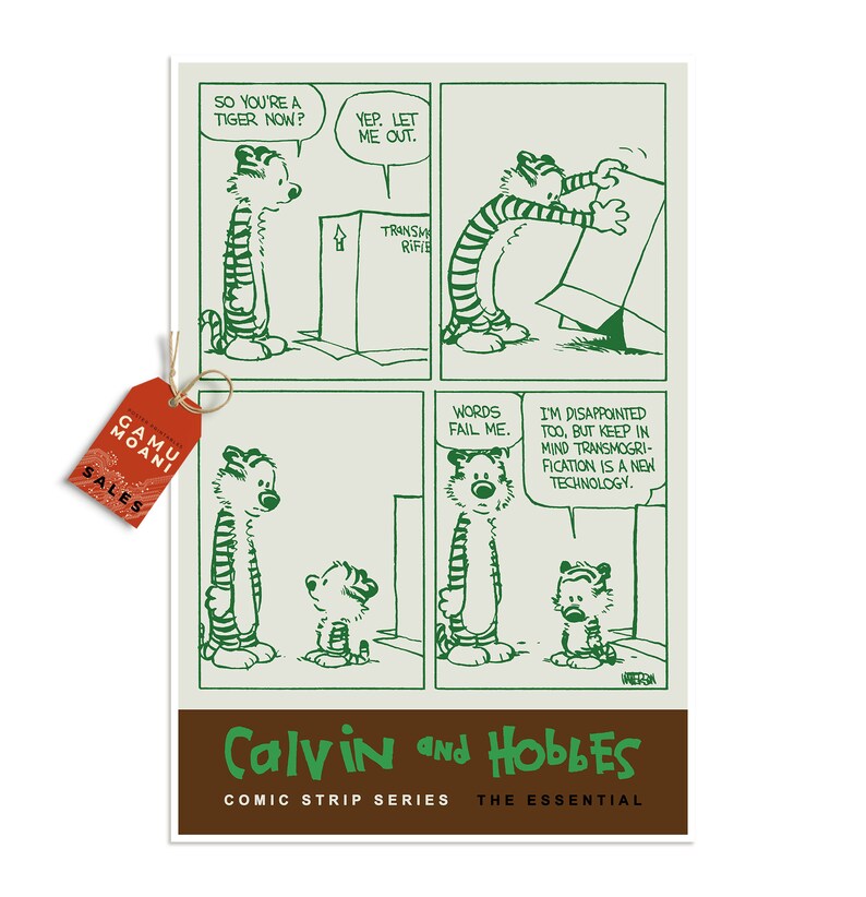 Calvin and Hobbes Art Print, Download Set of 3 Printable Posters - Etsy
