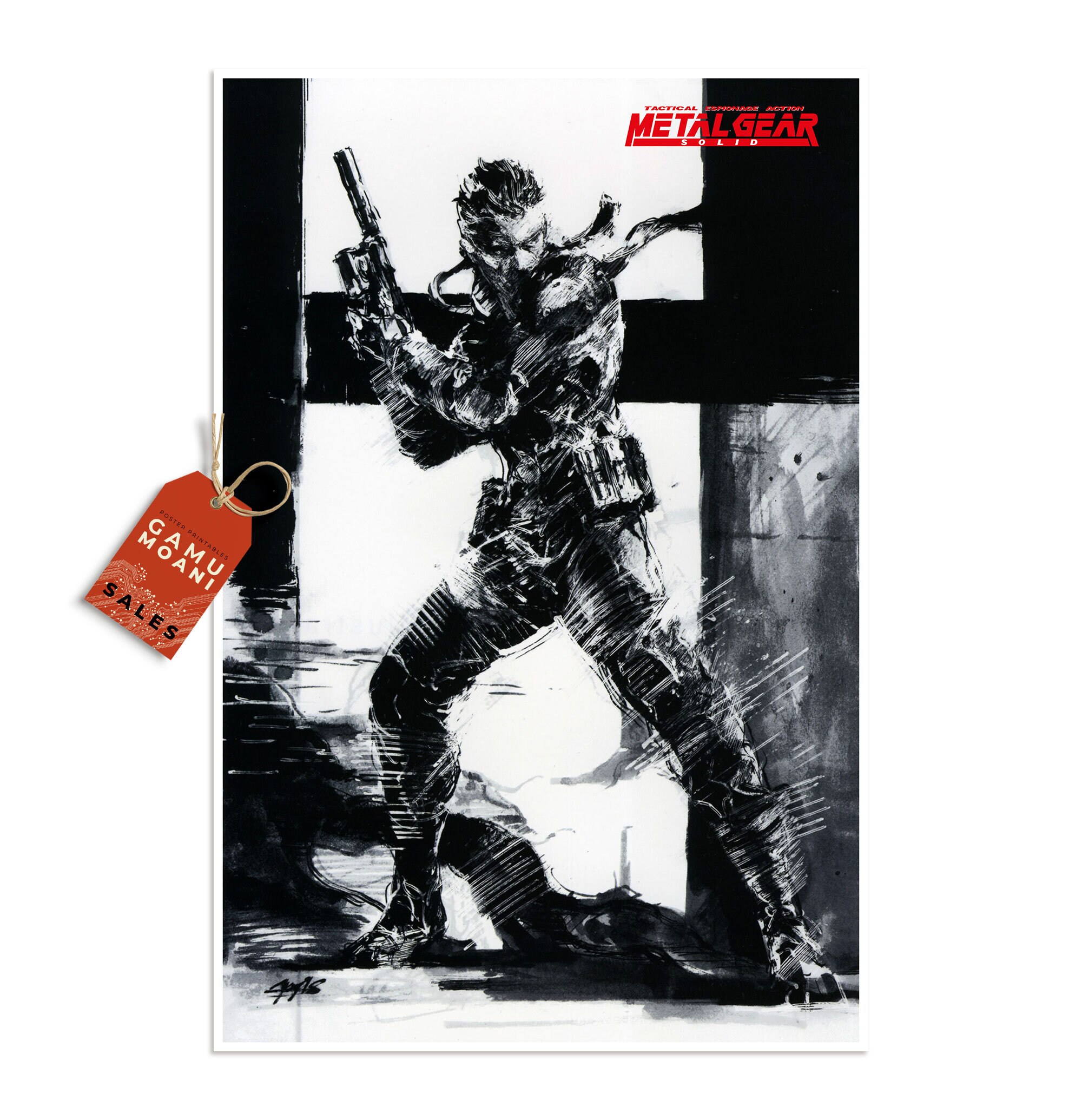 Buy Metal Gear Solid, Metal Gear Solid Poster, Metal Gear Solid Poster ...