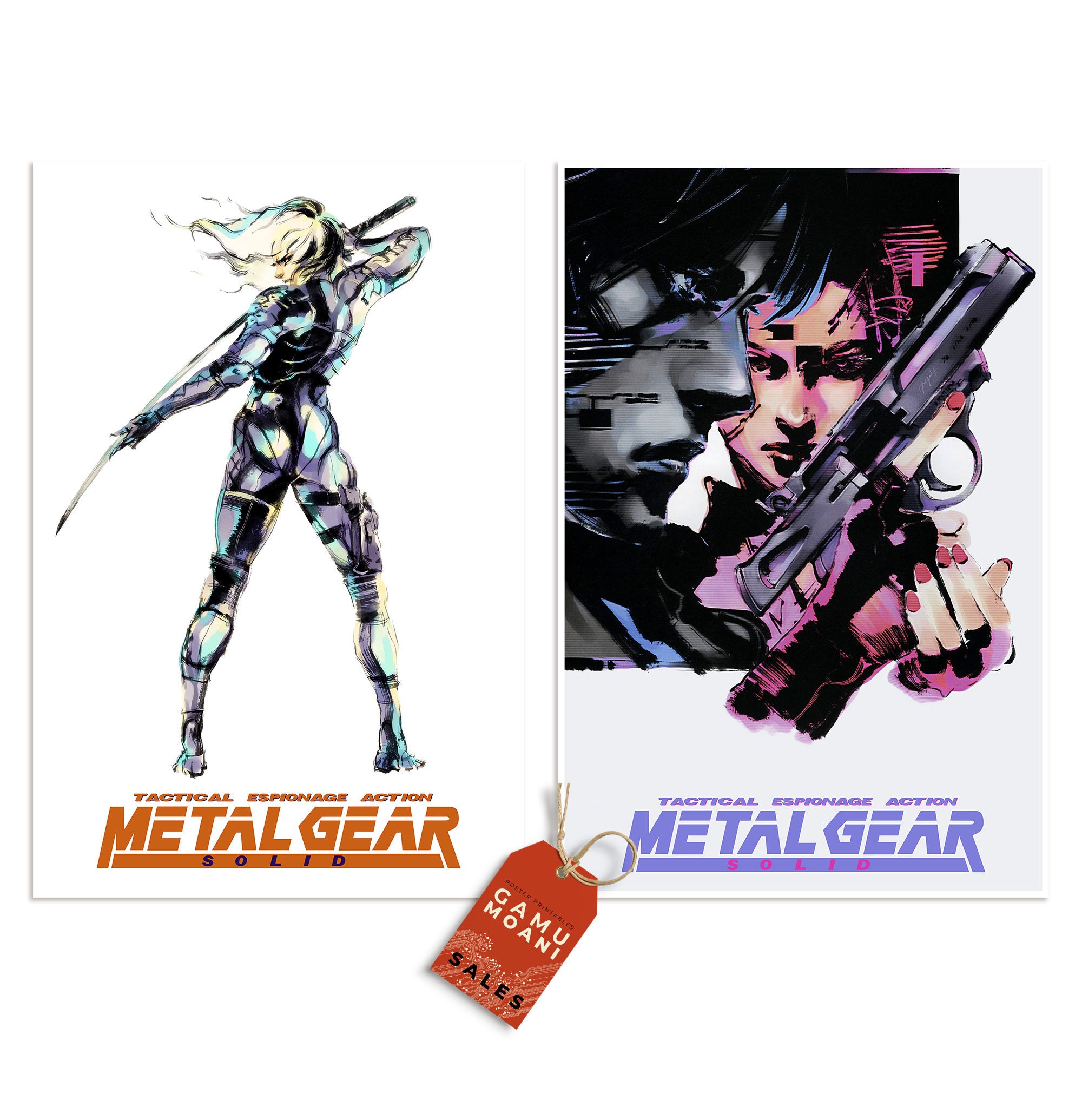 Metal Gear Solid Metal Gear Solid Poster Metal Gear Solid - Etsy