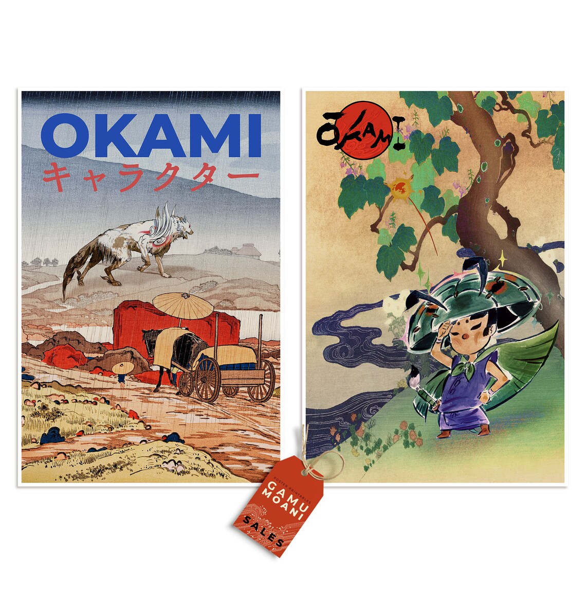 Okami Okami Poster Okami Poster Set of 12 Okami Printable - Etsy