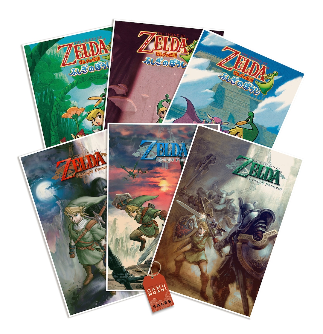 Zelda Poster, Legend of Zelda Poster, Zelda Twilight Princess Poster ...