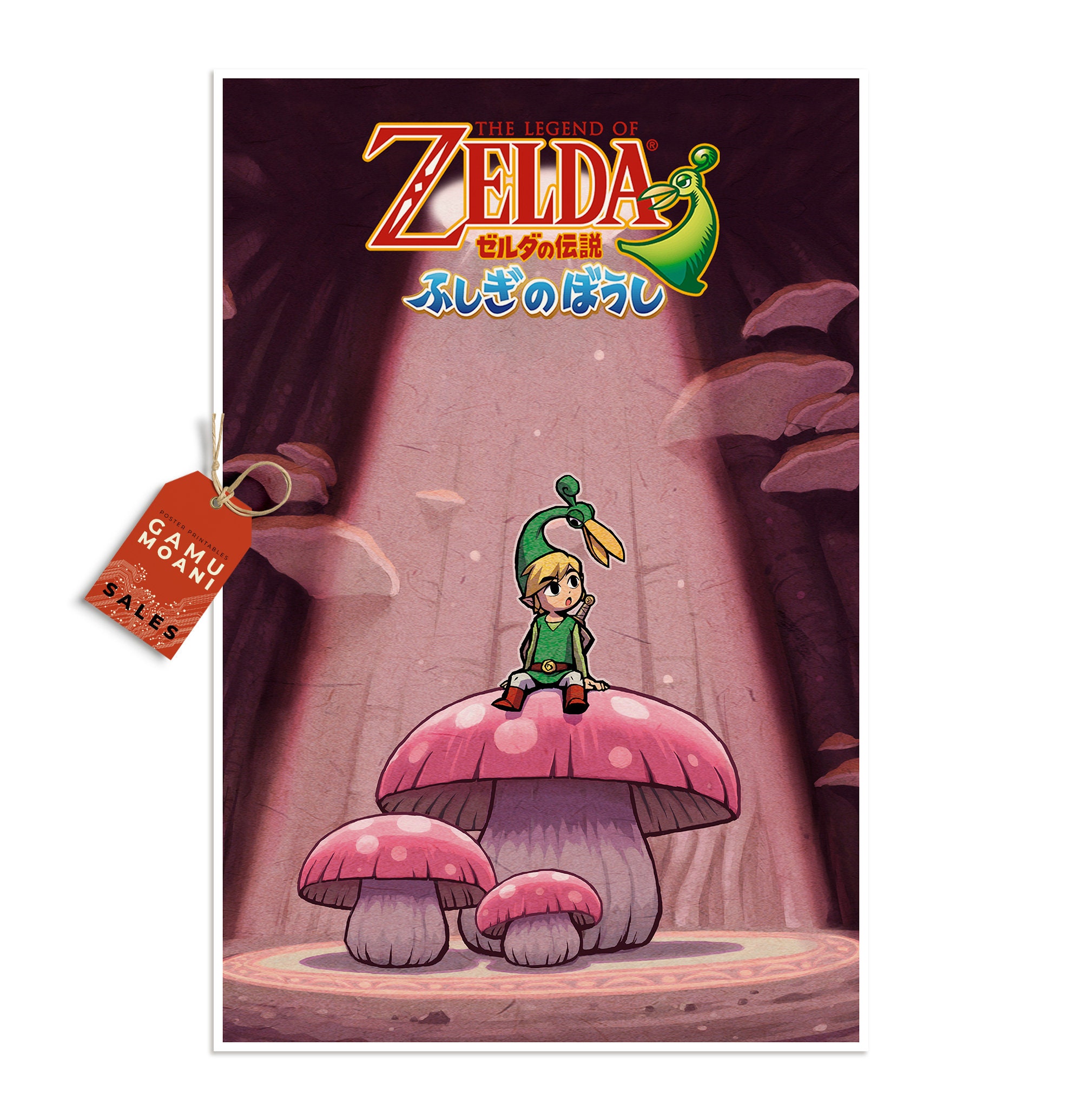Zelda Poster Legend of Zelda Poster Zelda Twilight Princess - Etsy