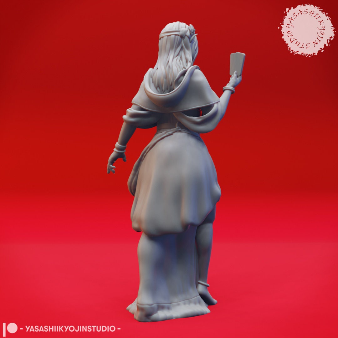 Fortune Teller Dnd Miniature RPG Mini.escala 32mm 39mm - Etsy