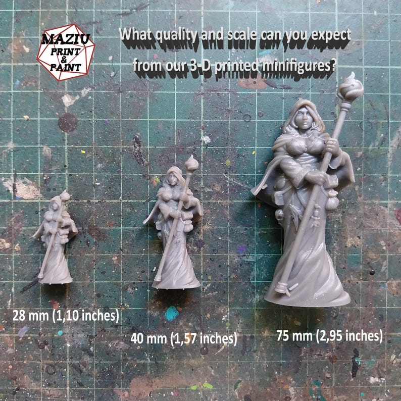 Miniatura De Resina De Monstruo Slime Golem Dnd ~ RPG Mini.escala 32mm ...