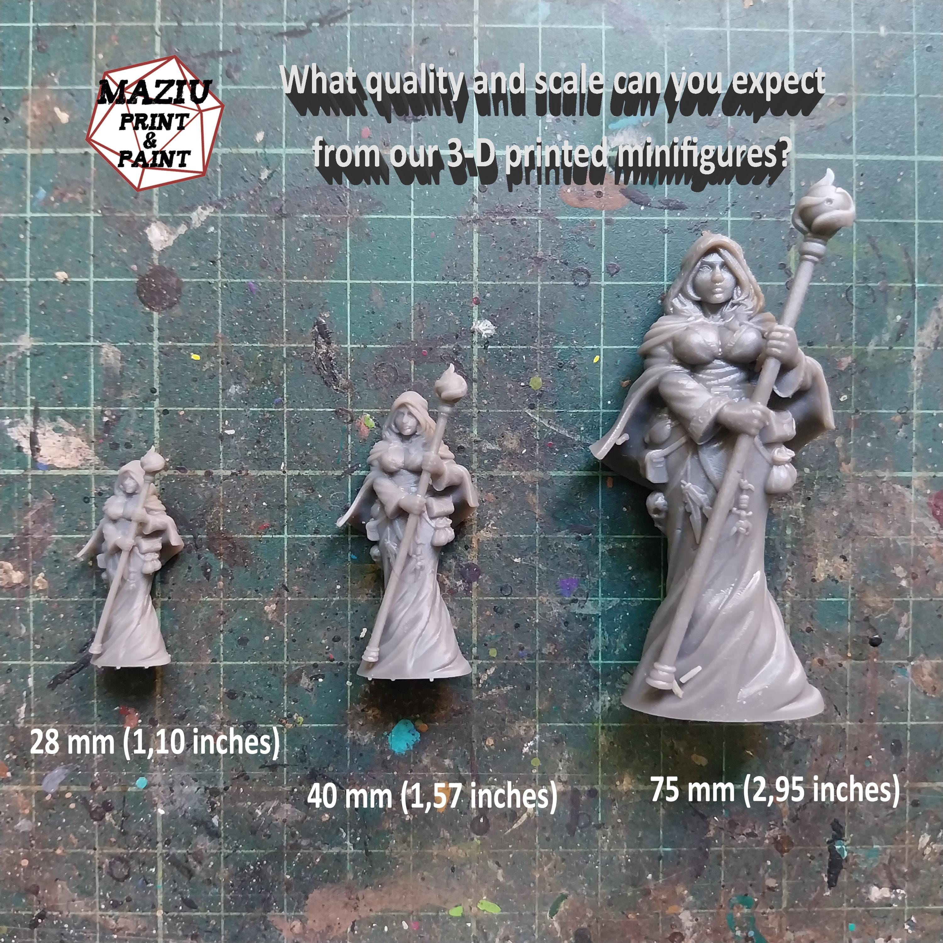 Slave Girl Pinup Fantasy Tabletop Miniature Dnd Resin Miniature ~ RPG ...