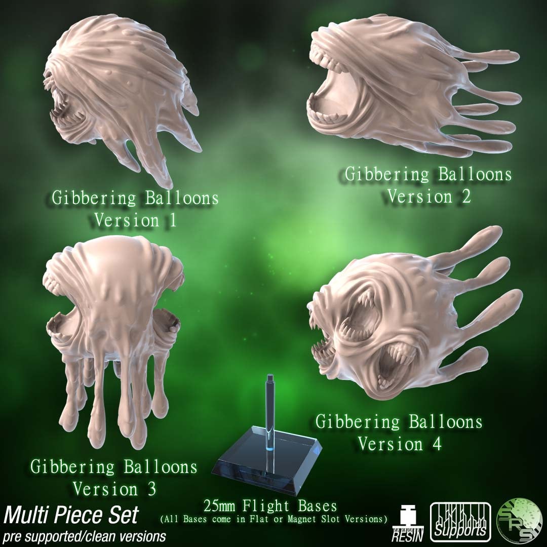 Gibbering Balloons Slimes Dnd Monster Resin Miniature ~ RPG Mini.escala ...