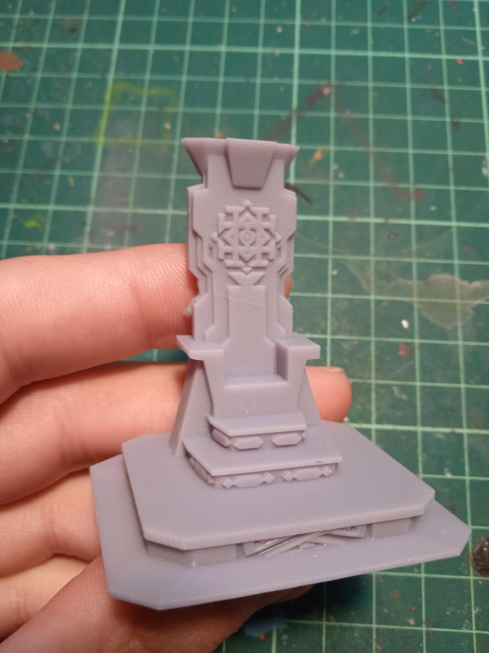 Dwarf Throne Scenography Miniature RPG Mini.54 Mm - Etsy