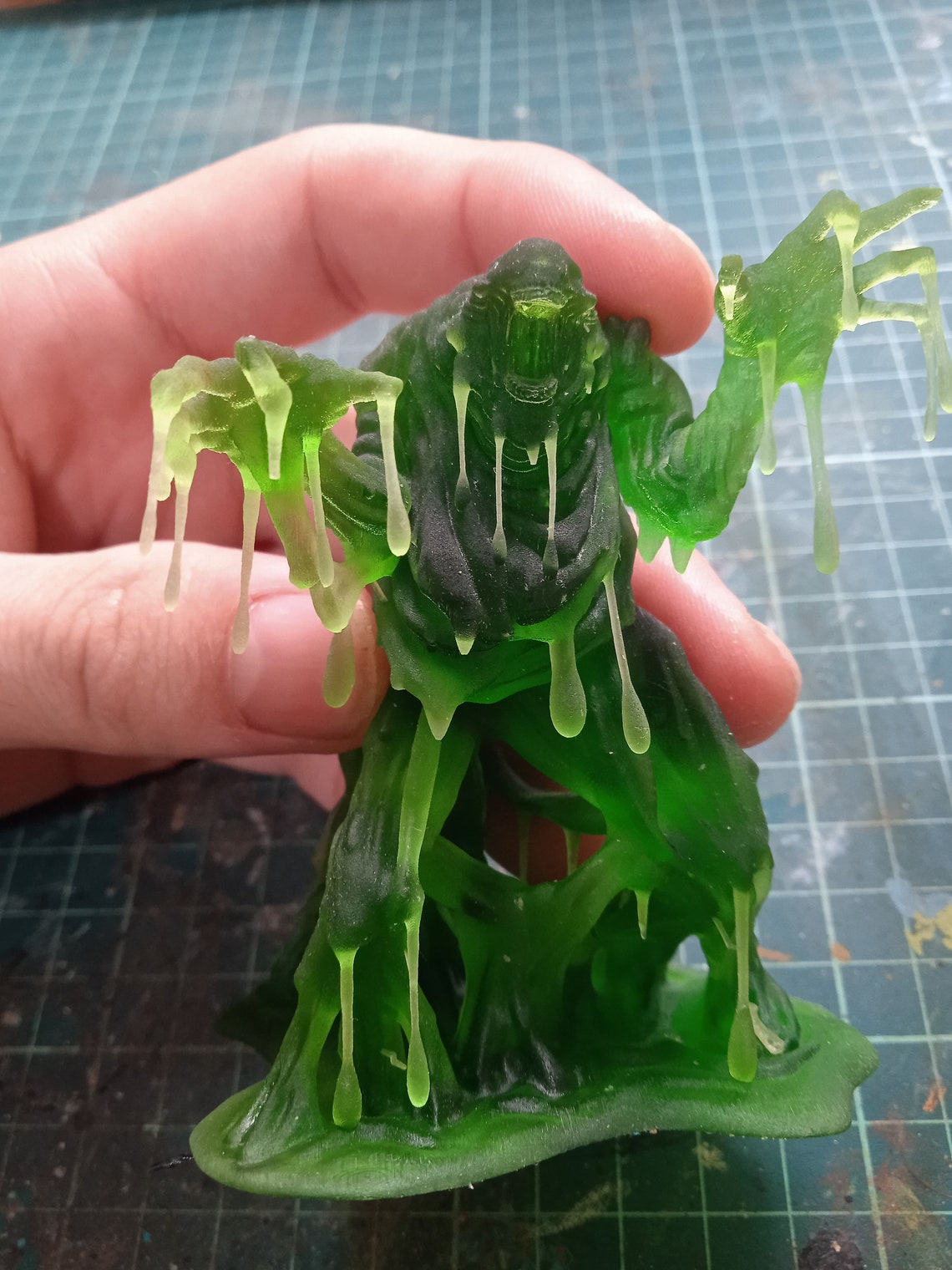 Slime Golem Dnd Monster Resin Miniature RPG Mini.escala 32mm - Etsy