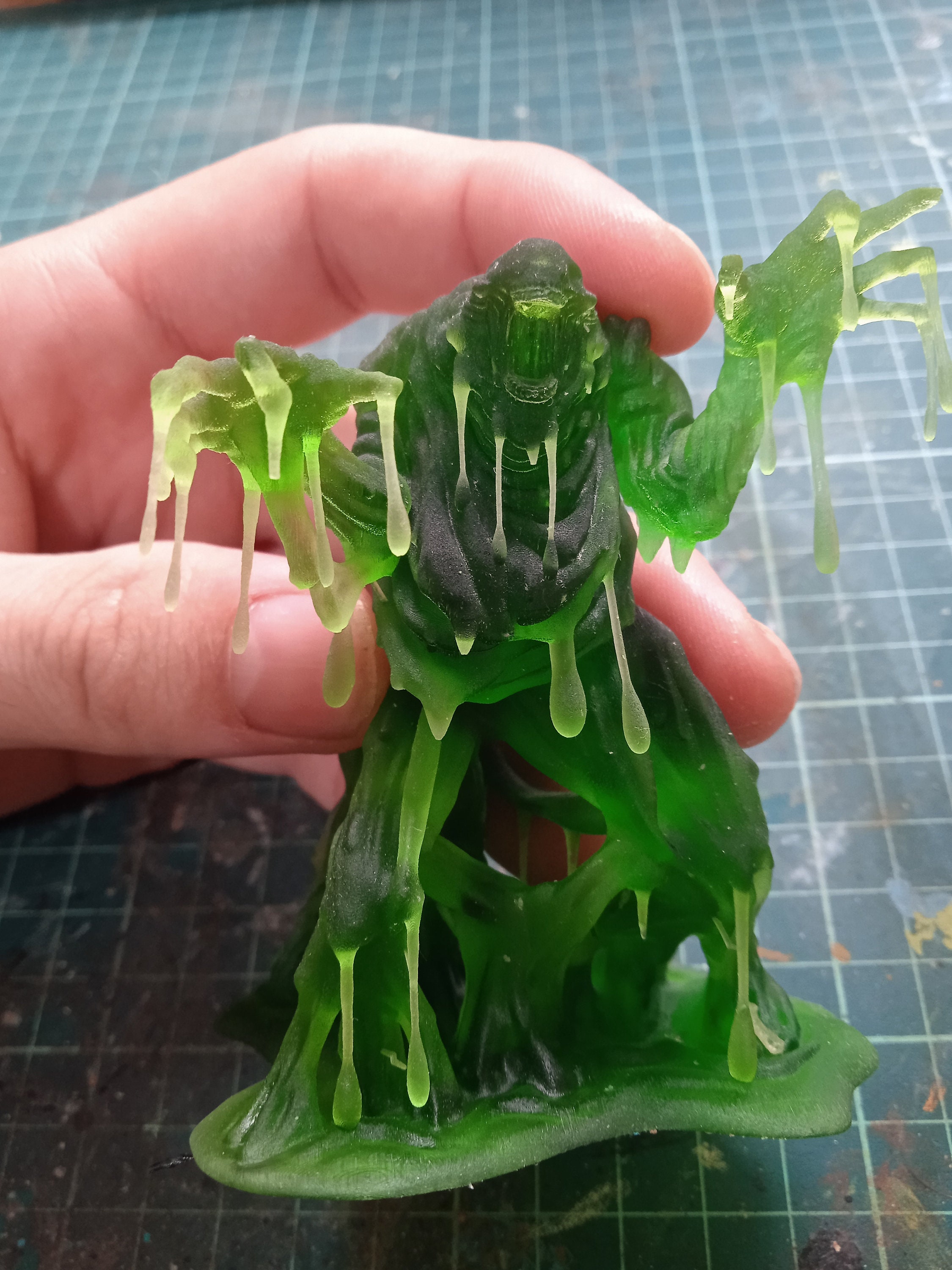 Slime Golem Dnd Monster Resin Miniature RPG Mini.escala 32mm - Etsy