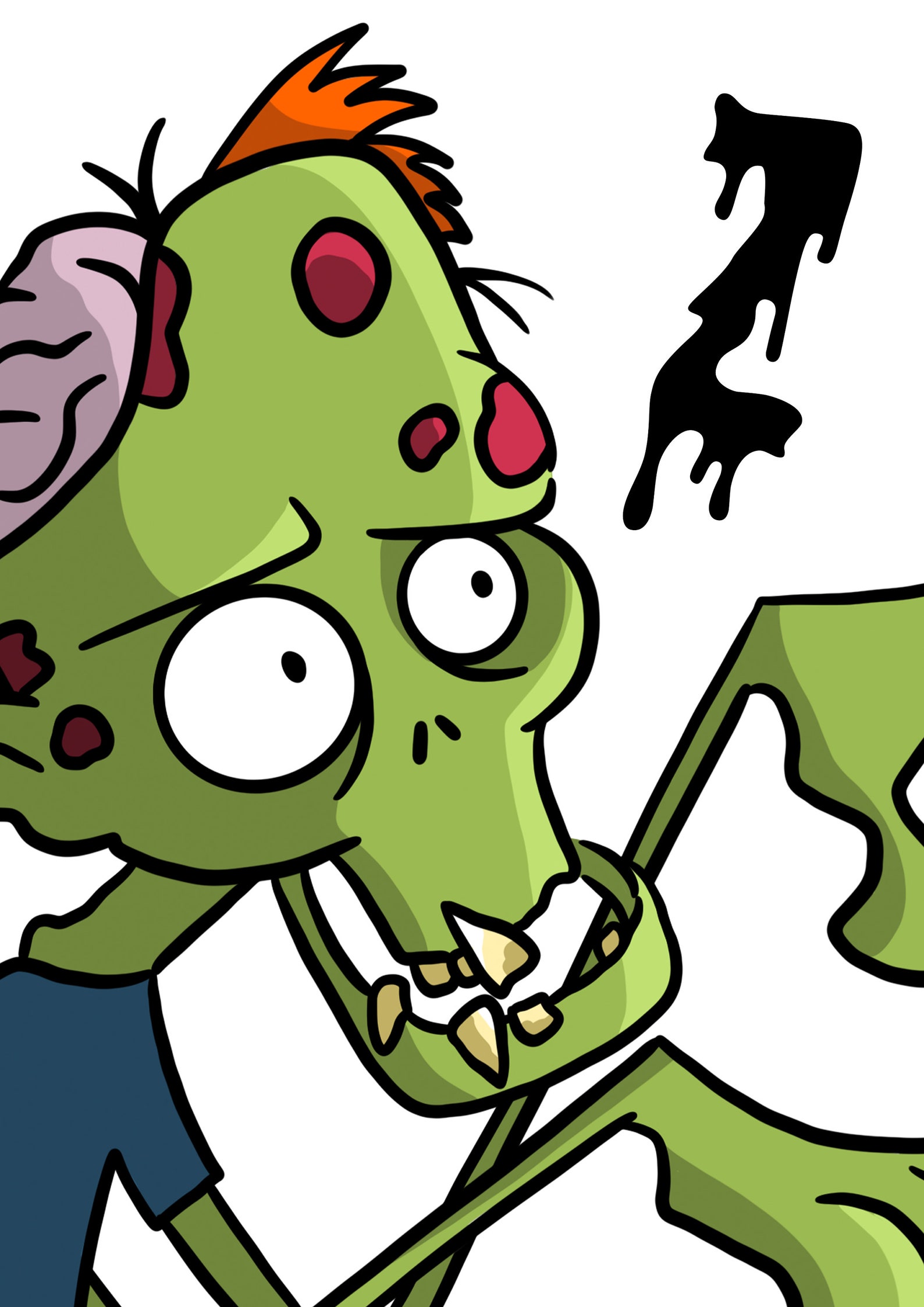 Z is for Zombie DIGITAL Download Art Print Kids Decor - Etsy