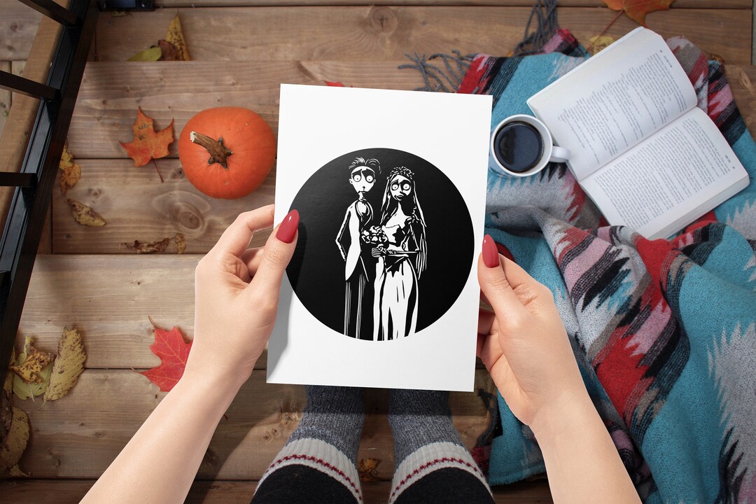 Corpse Bride | Greetings Card | Horror | Spooky | Movies | Birthday ...