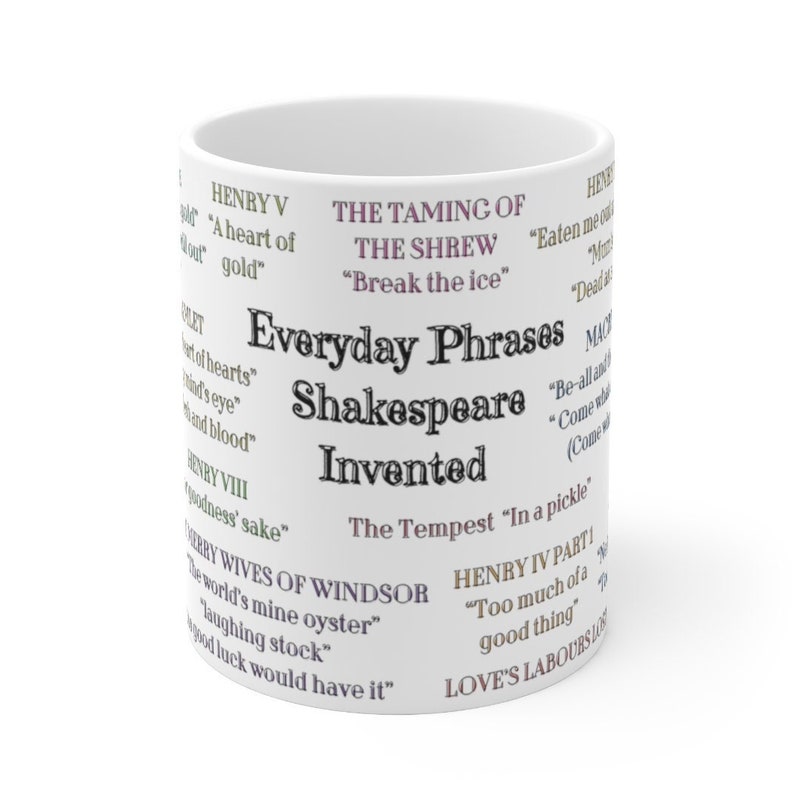 Shakespeare Mug - Etsy