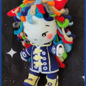 Kikuo Hoshi-kun Doll CROCHET PATTERN - Etsy