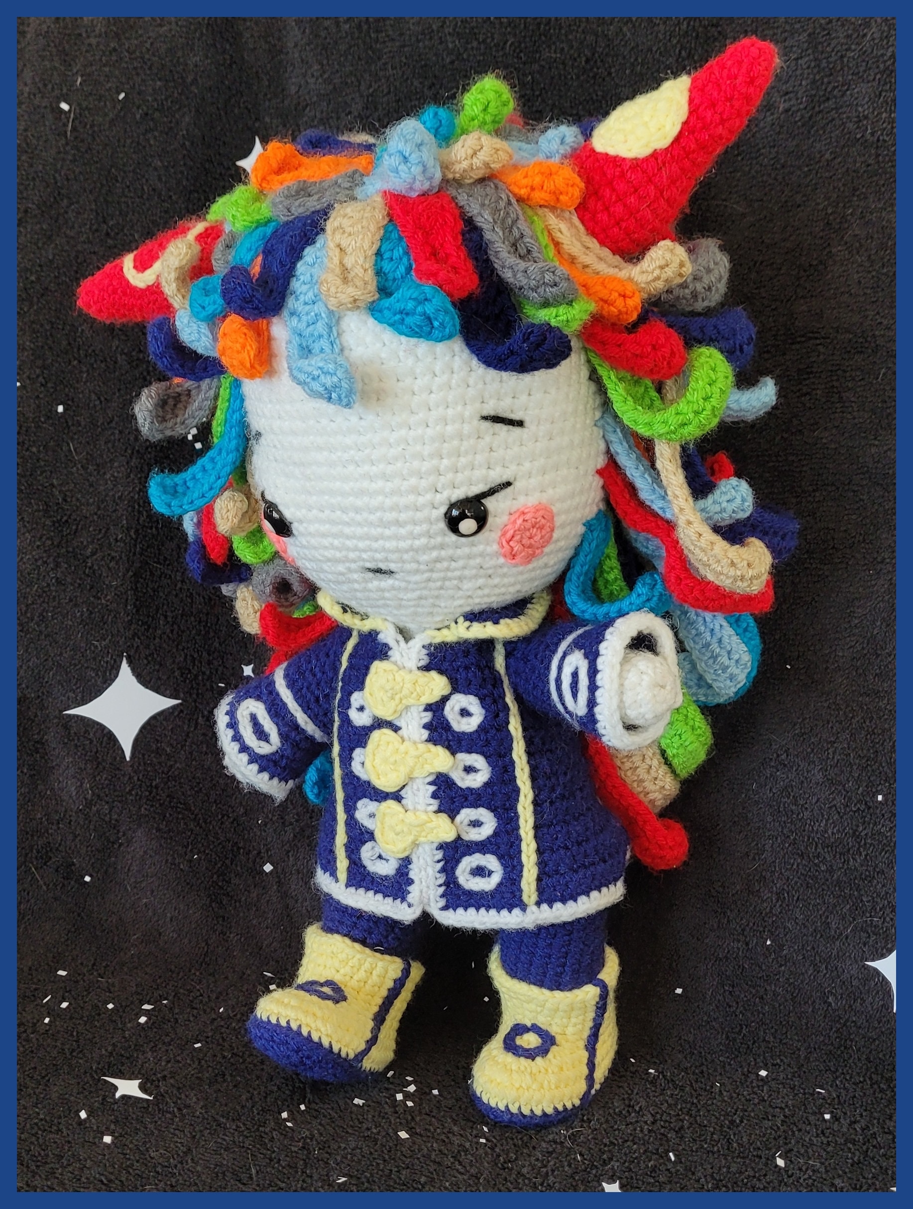 Kikuo Hoshi-kun Doll CROCHET PATTERN - Etsy