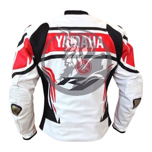 Yamaha FIAT VR46 Motogp Motorcycle Jacket With Protection | CE Approved ...