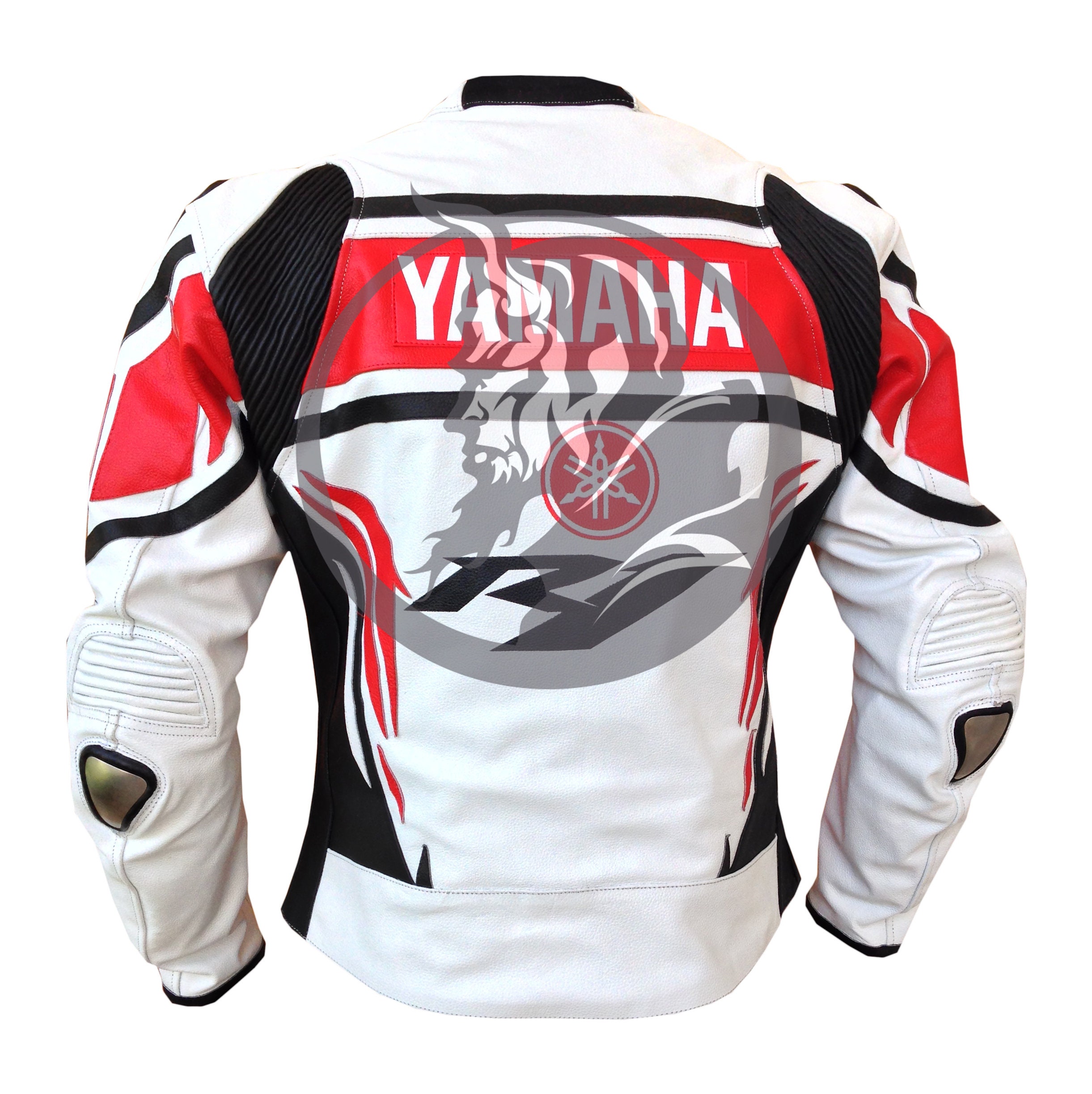 Yamaha FIAT VR46 Motogp Motorcycle Jacket With Protection | CE Approved ...