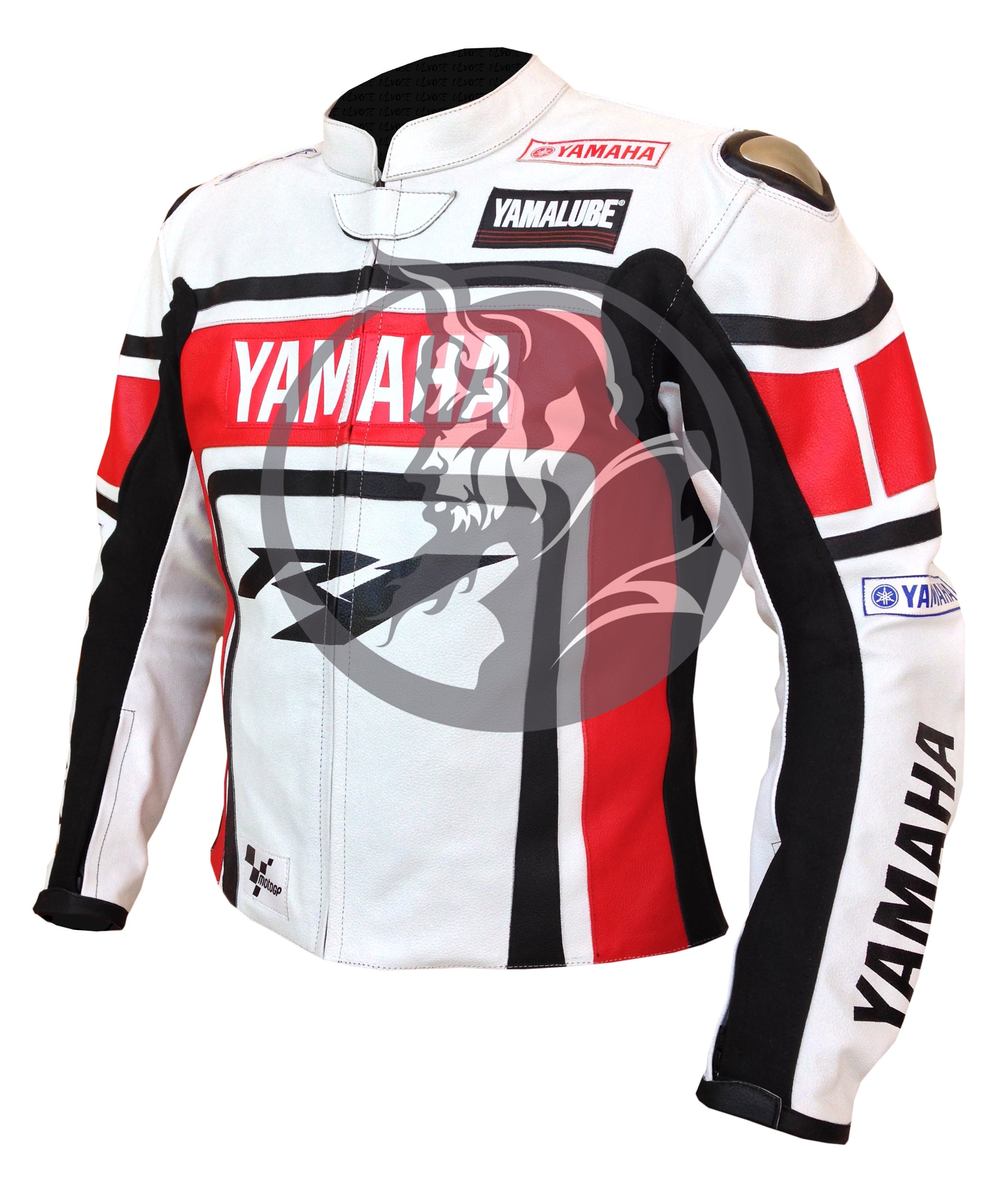 Yamaha FIAT VR46 Motogp Motorcycle Jacket With Protection | CE Approved ...