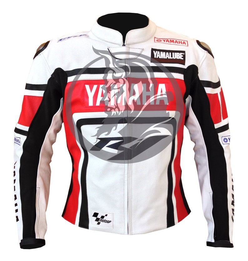 Yamaha FIAT VR46 Motogp Motorcycle Jacket With Protection | CE Approved ...