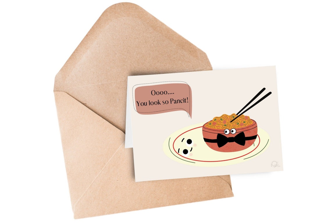 Printable Pinoy Card Cute Thinking of You INSTANT DIGITAL DOWNLOAD - Etsy