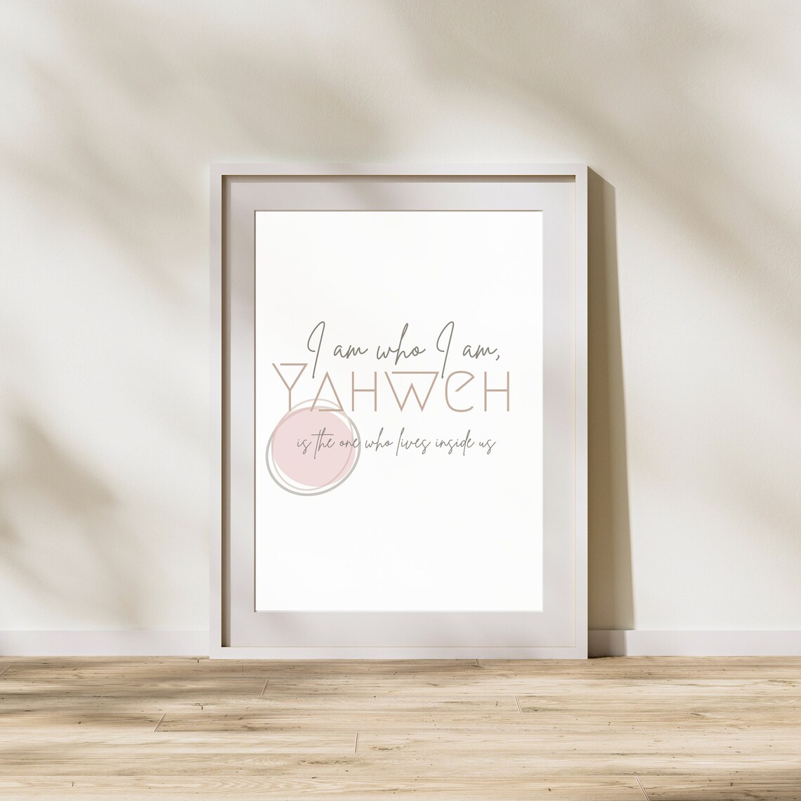 Yahweh-i Am Who I Am Christian Printable Christian Home - Etsy