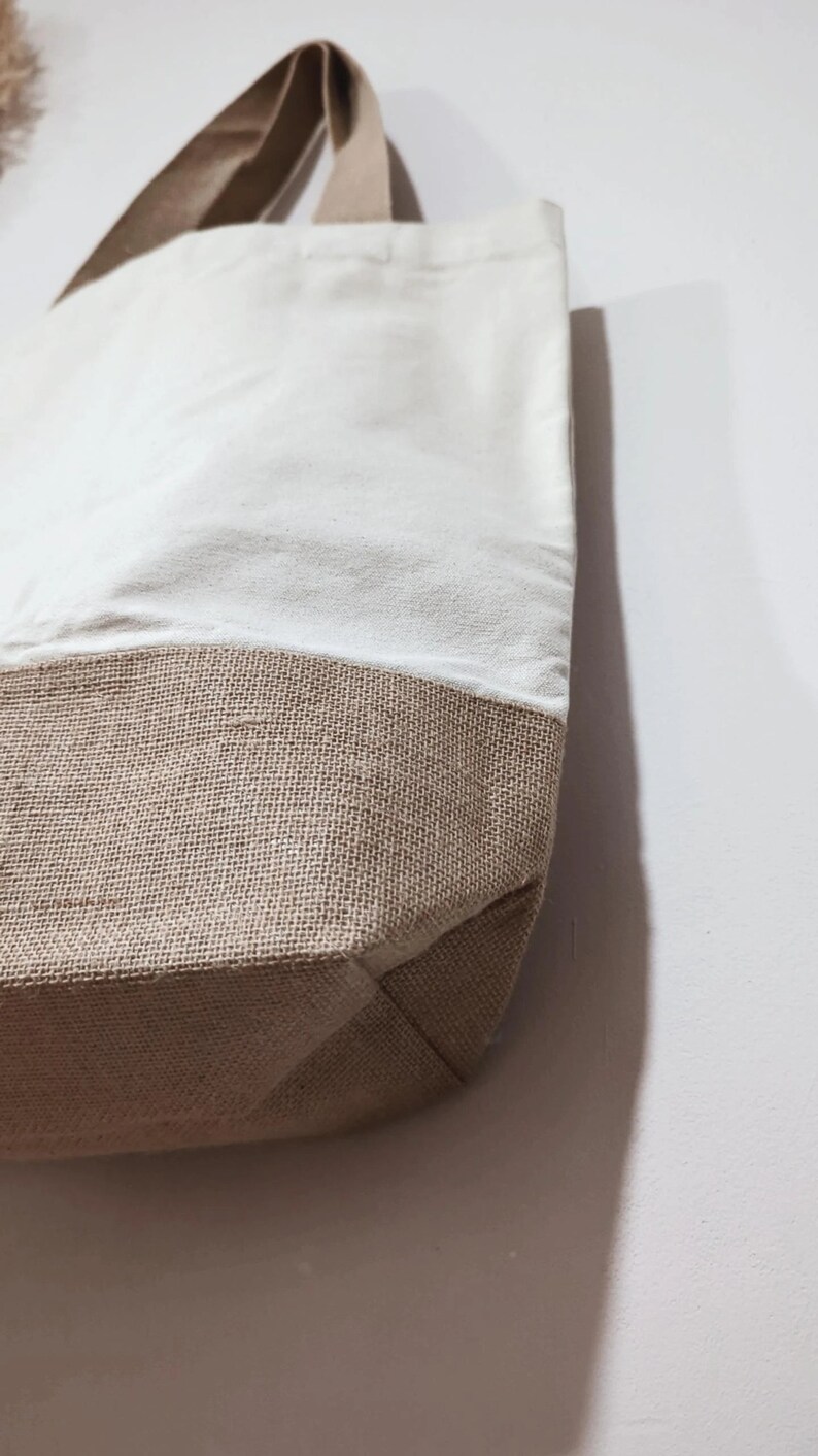 Amazigh Pattern Jute Bag | Kabyle Tifinagh Tmazight Tazerzit Tarz Fessi ...