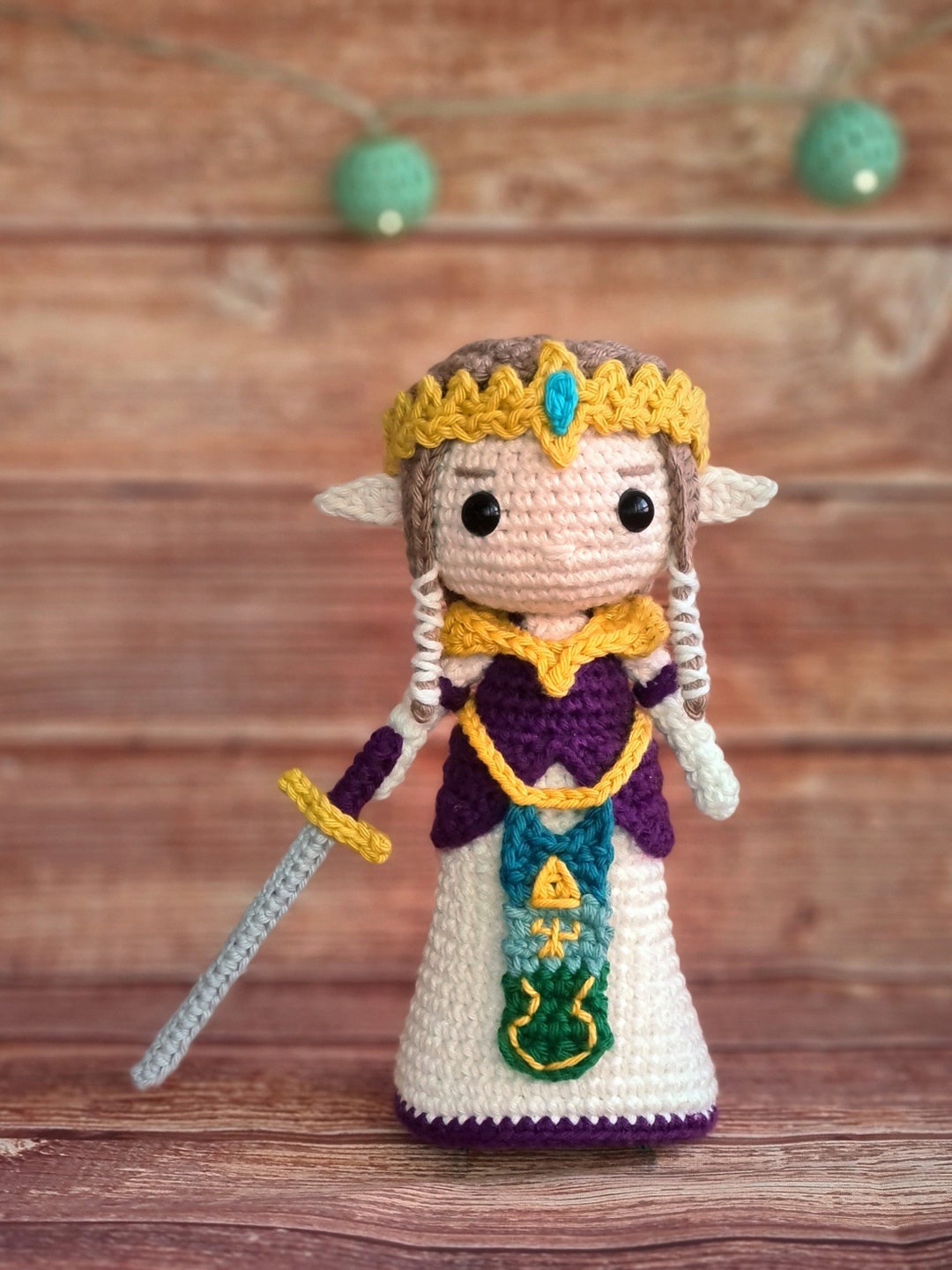 Zelda Amigurumi Crochet Pattern FR EN - Etsy
