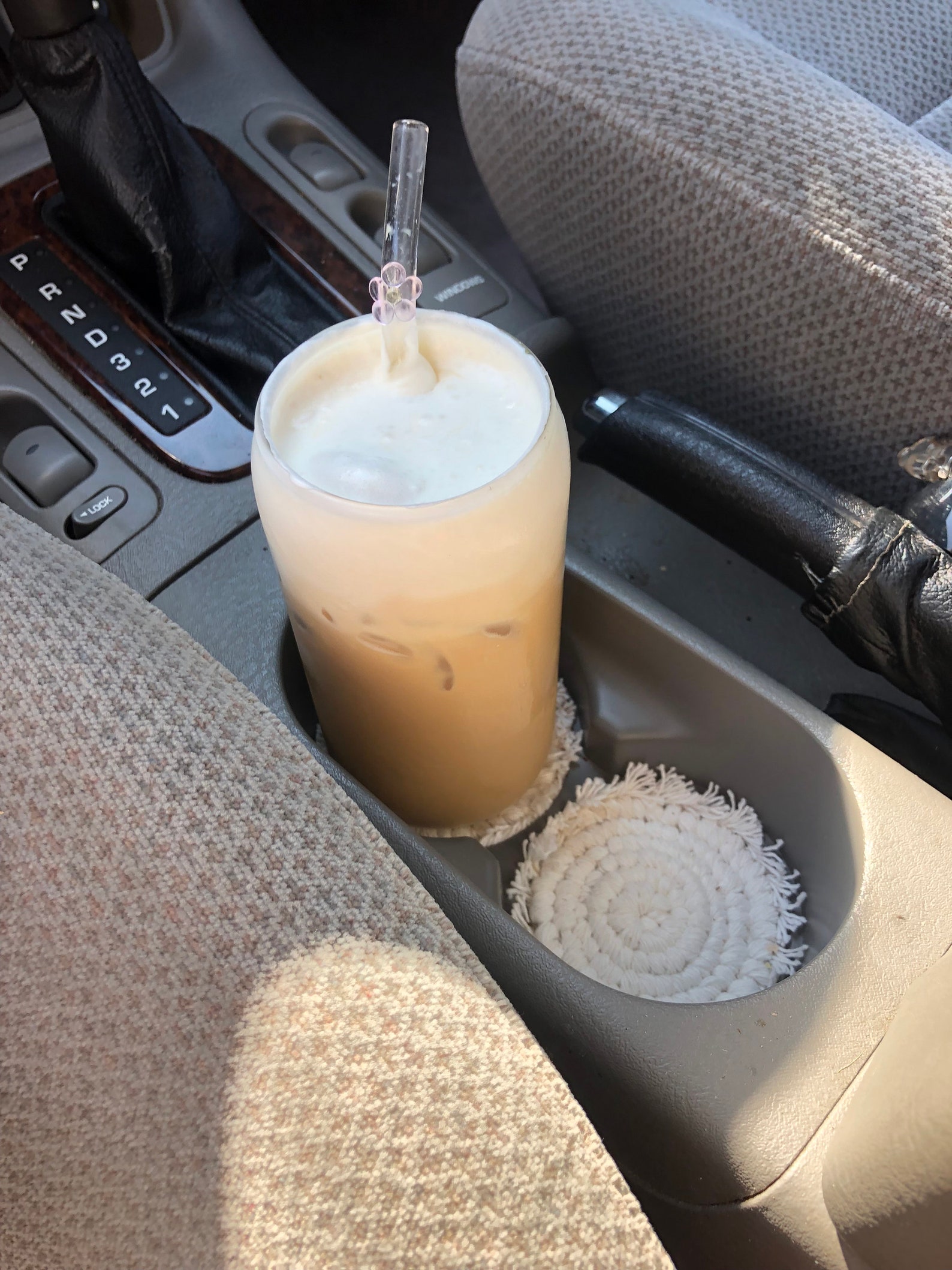 Macrame Car Coasters | Mini Coasters | Car Accessory | Boho | - Etsy