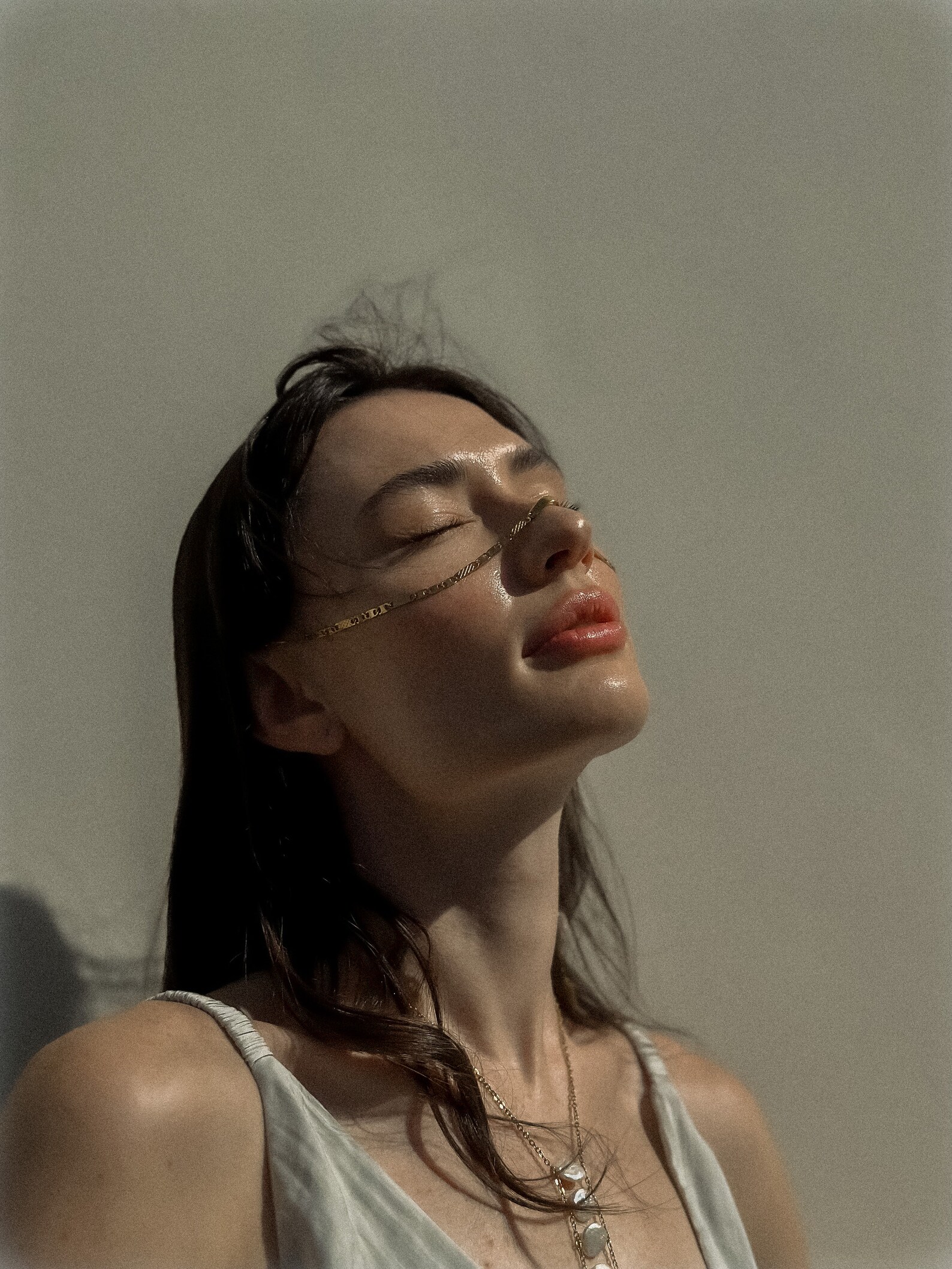 Face Chain With Pearl, Face Chain Jewelry, Gold Face Chain With Nose ...