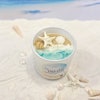 Ocean Candle With Seashells, Decorative Gel Candle, Beach Themed Home ...