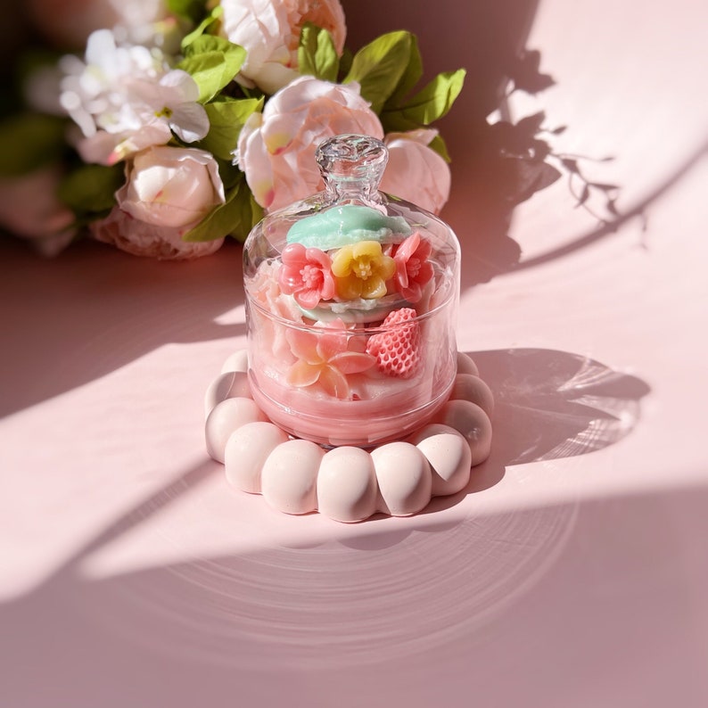 Macaron Dessert Candle | Custom Candle | Handmade Unique Gift | Mother ...