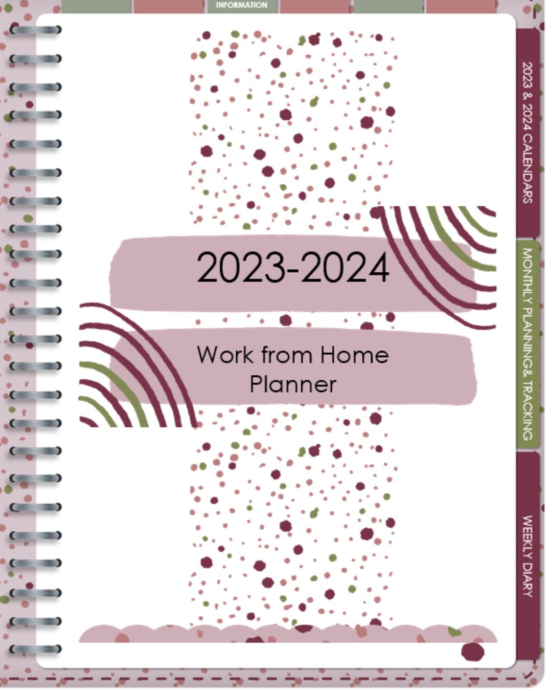 Employee Productivity Planner, Work From Home Planner Printable, Daily ...