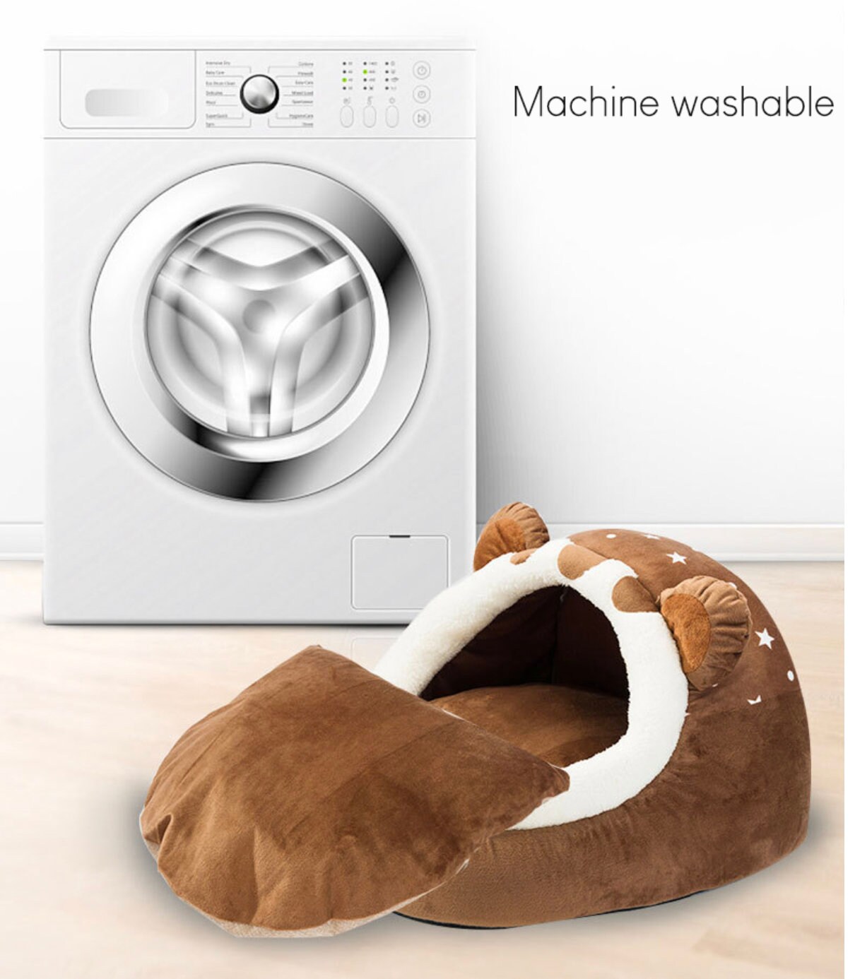 Sunny HOME for Dog and Cat Made With Pet-safe Materials Pet Bed Sleep ...