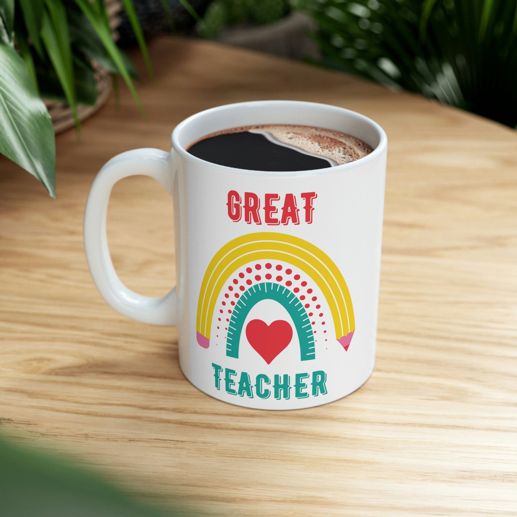 Teacher Coffee Mug, Teacher Appreciation Mug, Best Teacher Mug, Hot ...