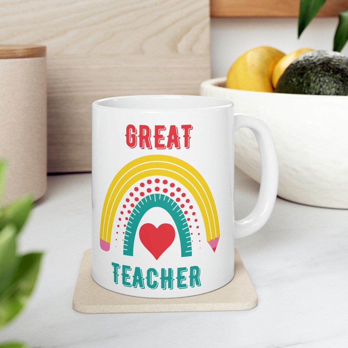 Teacher Coffee Mug, Teacher Appreciation Mug, Best Teacher Mug, Hot ...