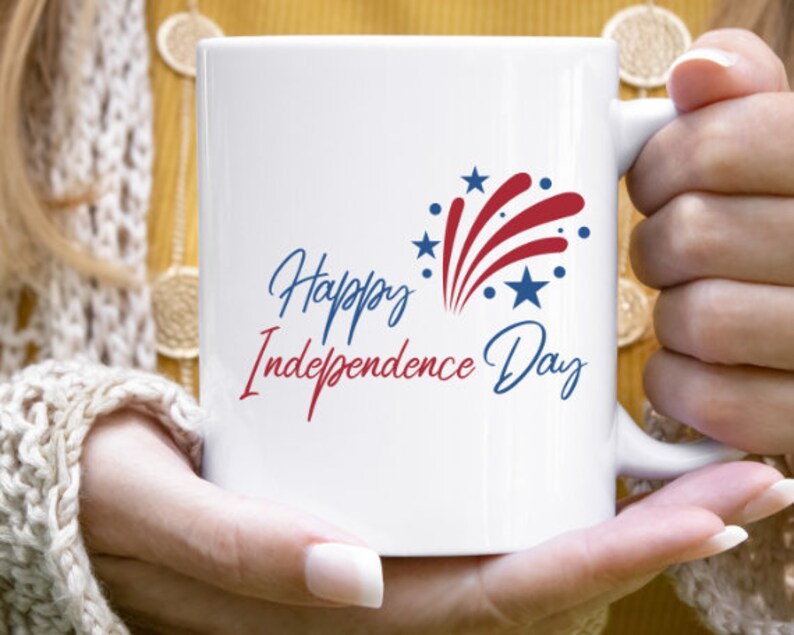 Independence Day Holiday Mug 4th of July Usa Mug Happy - Etsy