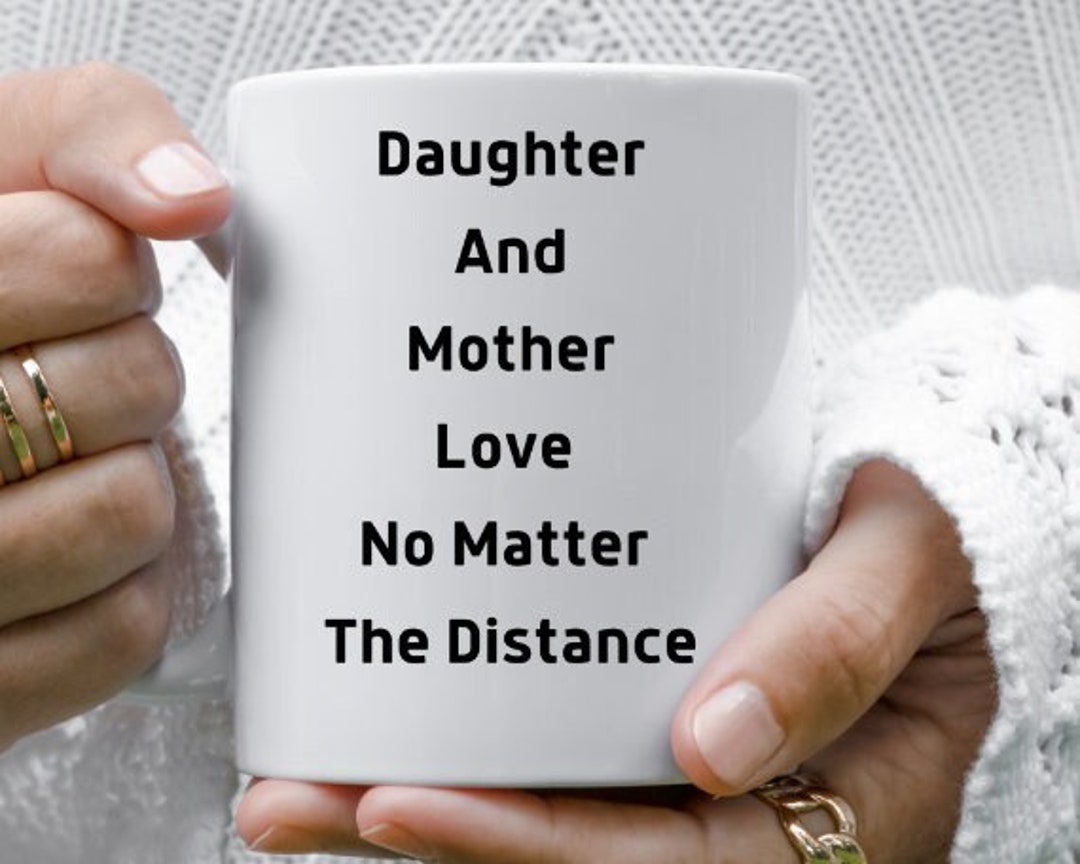 Mother and Daughter Mug, Aesthetic Quote Mug, Mothers Day Mug ...